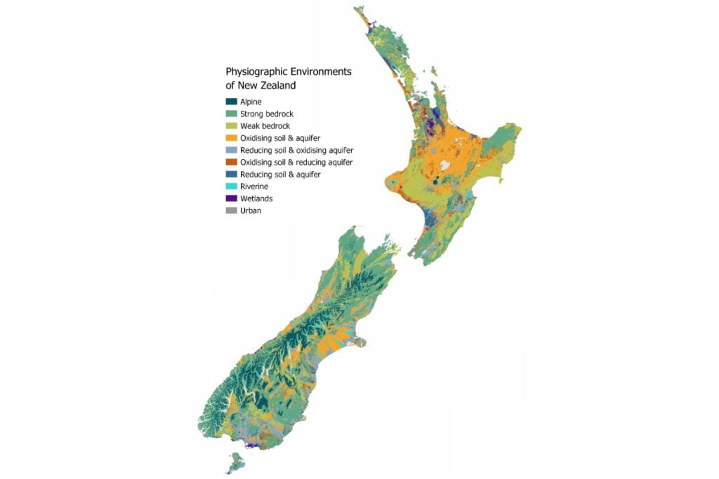 Physiographic Environments of New Zealand - Our Land & Water - Toitū te ...